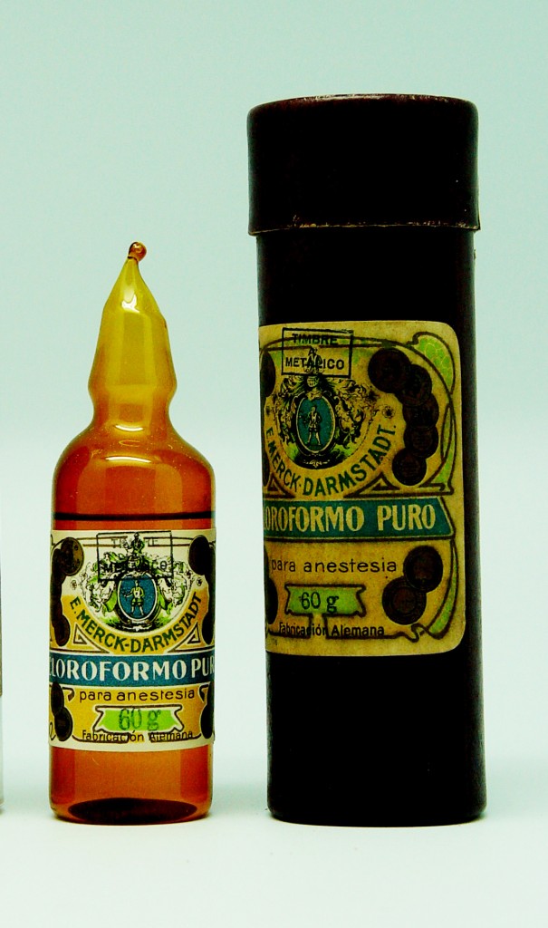 Cloroformo puro | Farmacia Museo Aramburu