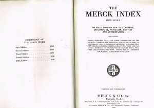 The Merck Index, fifth edition | Farmacia Museo Aramburu